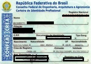 Profissão Engenheiro Eletricista Com registro no CREA